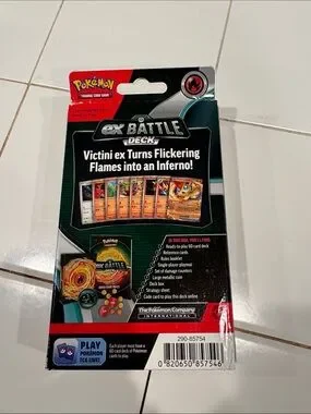 Video Games & Consoles | Ex Battle Deck Victini Orangeyellow Trading ...